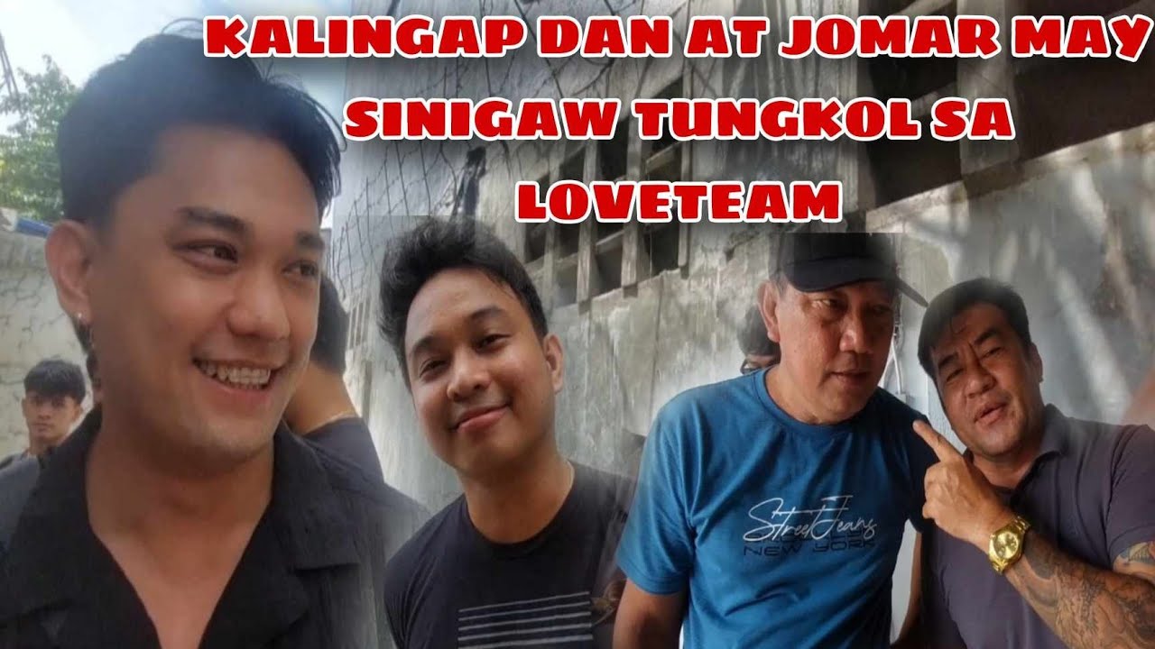 KALINGAP DAN AT JOMAR NA EXCITE SA MGA NANGYARI - YouTube
