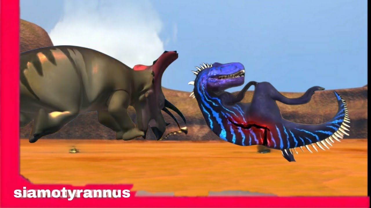 Siamotyrannus Dinosaur Battle S1 Ep3 Acrocanthosaurus Vs siamotyrannus-dinosaur-battle-s1-ep3-acrocanthosaurus-vs