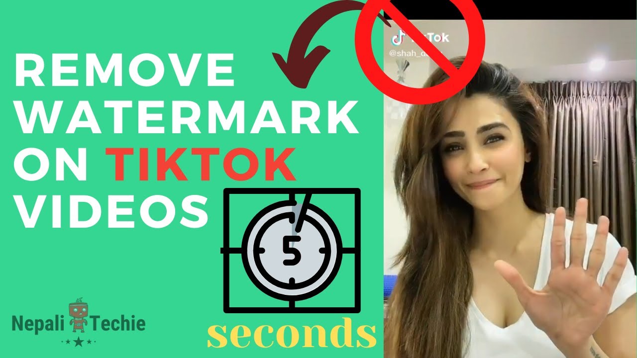How to remove TikTok logo from video in 5 seconds | No app required ...