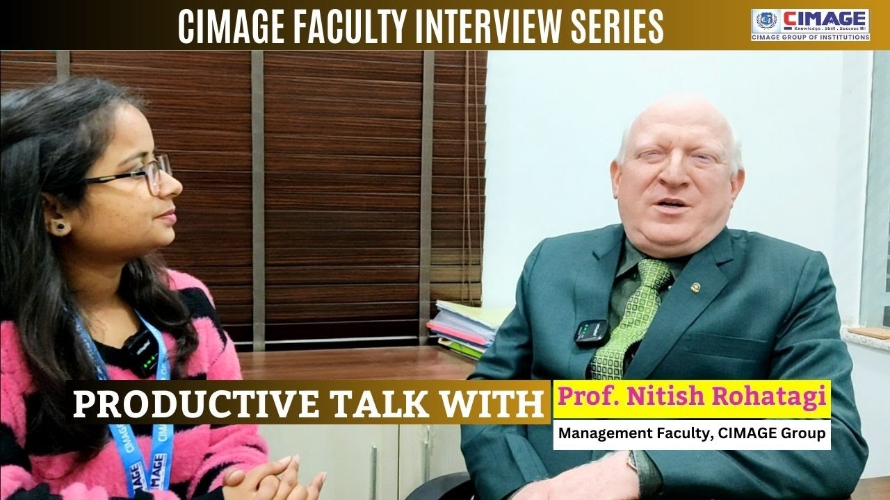 Productive Talk with CIMAGE Faculty Nitish Rohatagi Sir | Cimage Faculty Interview Series # ...