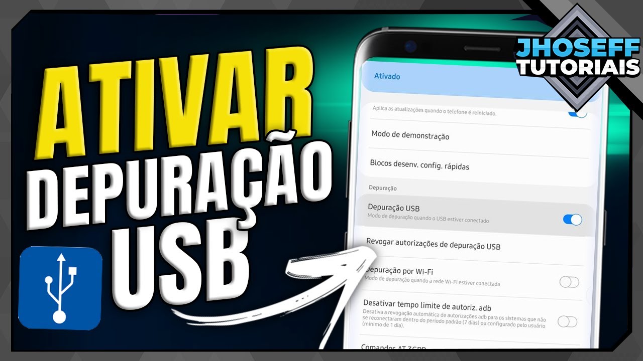 COMO ATIVAR DEPURAÇÃO USB ( CELULARES SAMSUNG) - YouTube