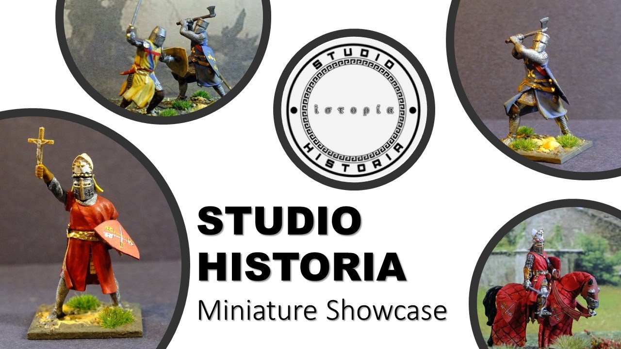 STUDIO HISTORIA (Northern Crusades Range) Miniature Showcase - YouTube