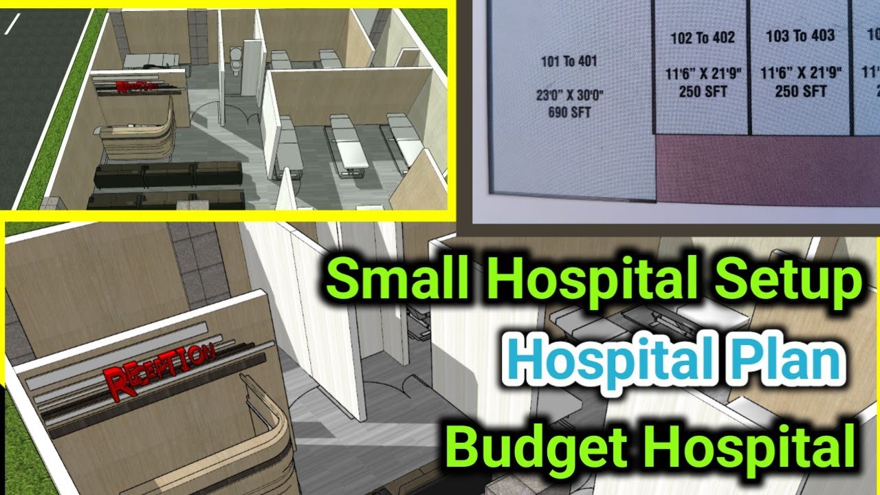 SMALL HOSPITAL DESIGN | SMALL CLINIC DESIGN - YouTube