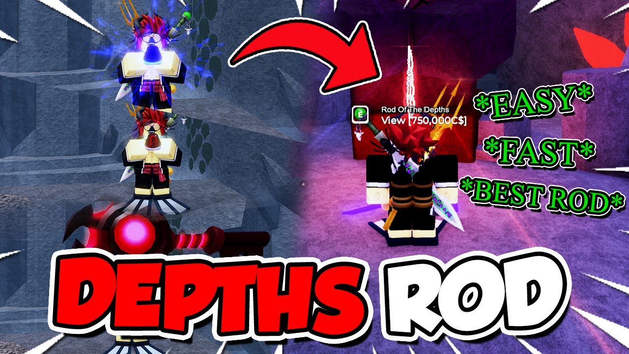 Fisch How To Get Rod Of The Depths Fast & Easy In 5 Minutes + Maze Full ...