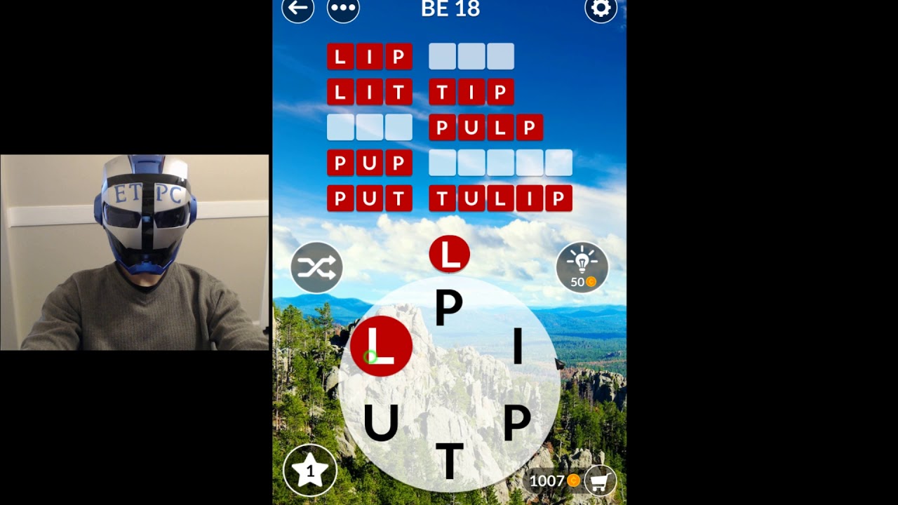 WORDSCAPES UNCROSSED BE 18 ANSWERS (HILLS) masaya ang mga salita - YouTube