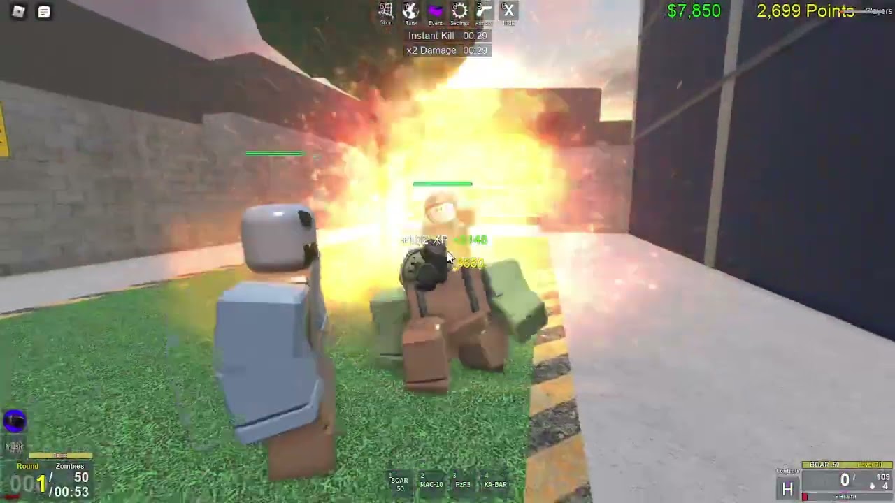 !⚠️MAJOR BOAR.50 BUG⚠️! (ZOMBIE UPRISING 2022) - YouTube