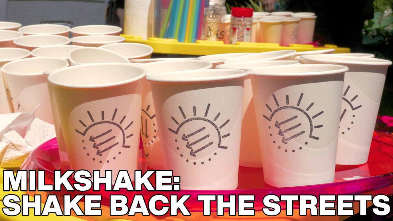 'Shake Back the Streets' PopMob/Rose City Antifa Rally & March - YouTube
