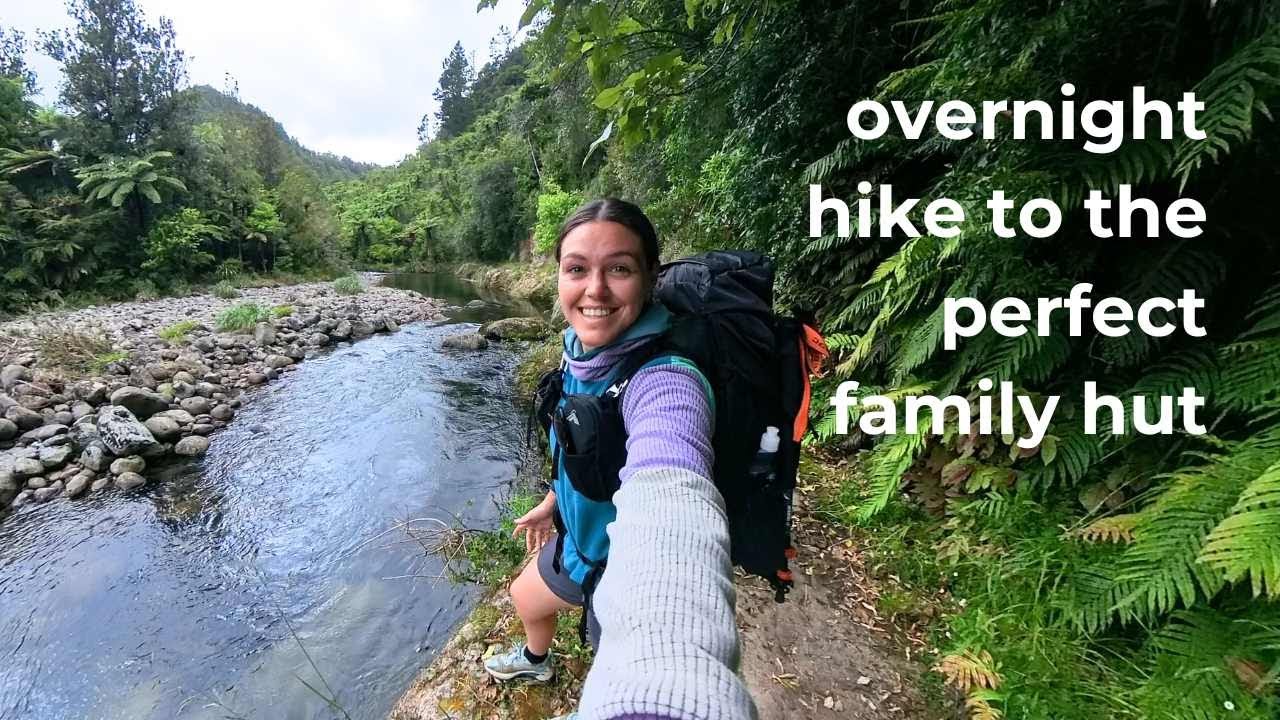 Waitawheta Hut | solo overnight hike | Kaimai Ranges, New Zealand - YouTube