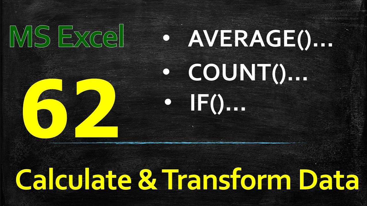 #P62 - COPA : Calculate & Transform Data | डेटा की गणना करें और उसे ...