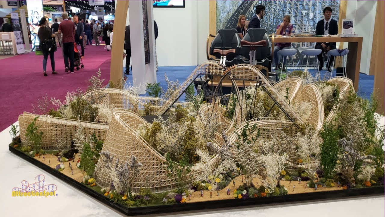 GCI's New Deuling Coasters With Inversions And New Trains IAAPA 2018 ...