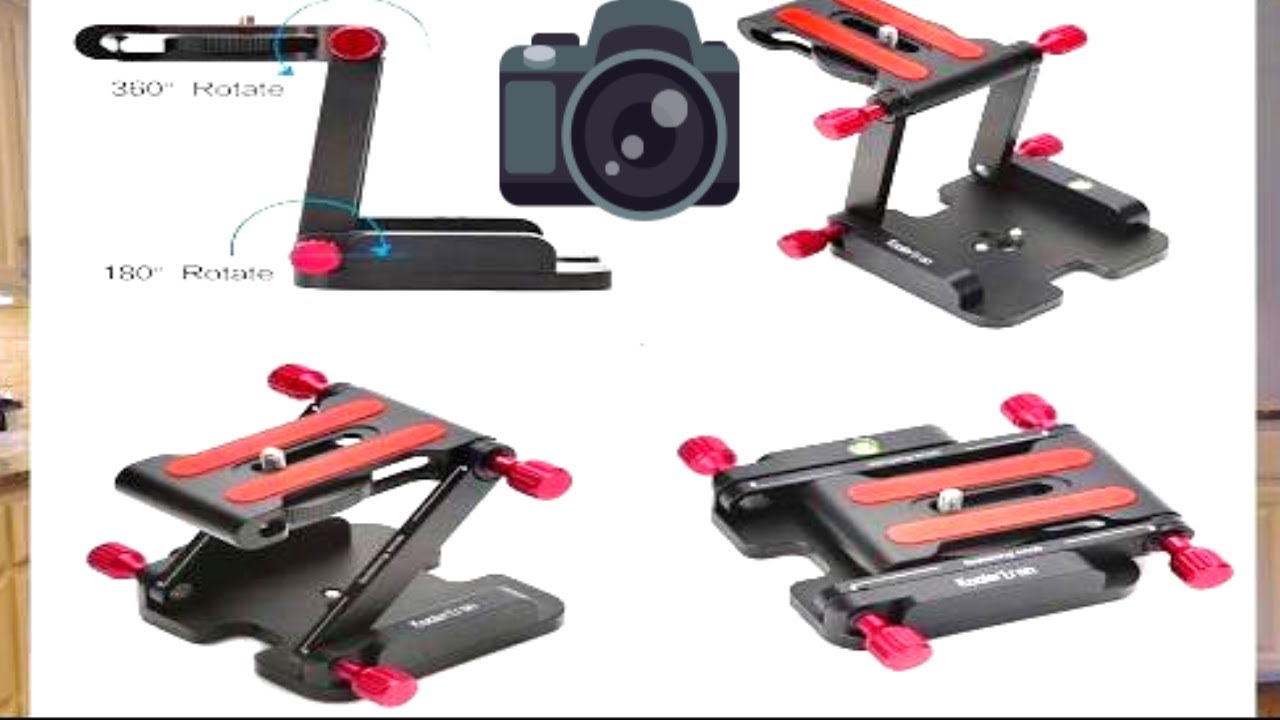 Koolertron Folding Z Flex Tilt Head Camera Bracket - YouTube
