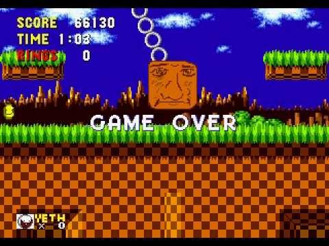 Game Over: Yeth in Sonic the Hedgehog - YouTube