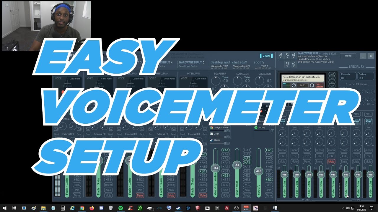 Voicemeeter Banana Setup: Fast, Easy Tutorial! - YouTube