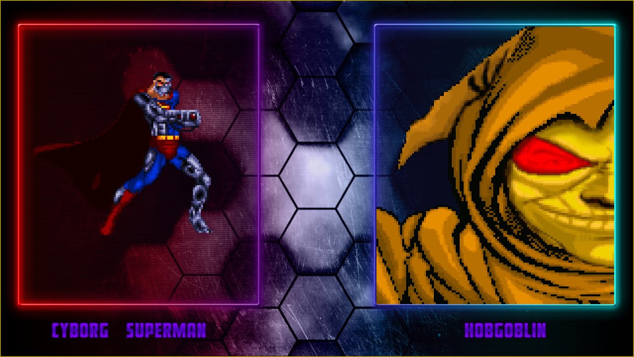 Mugen: Cyborg Superman vs Hobgoblin - YouTube
