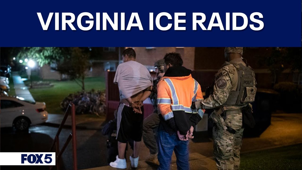 ICE Raids in Northern Virginia: community, advocates speak out - YouTube