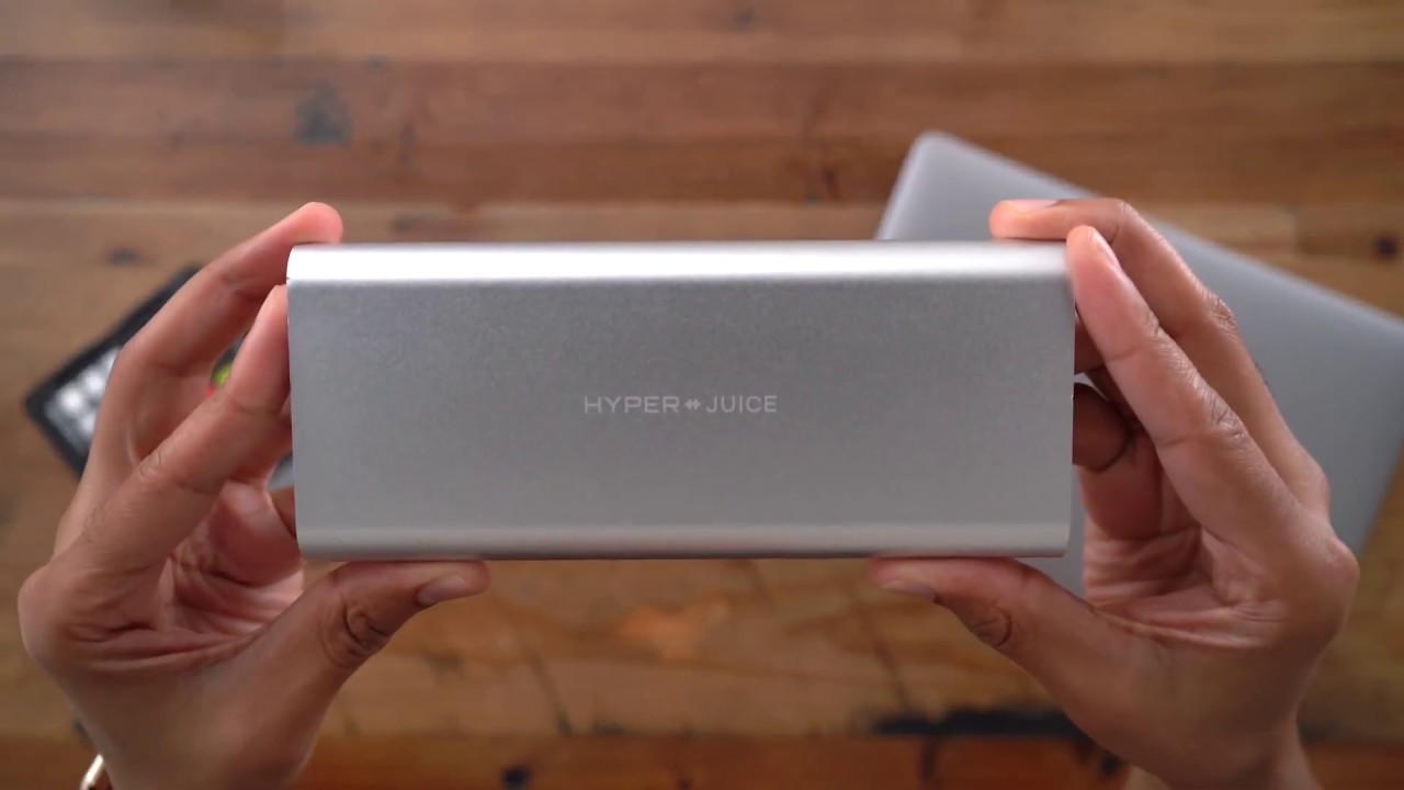 The most powerful USB-C Battery Pack is a HyperJuice. - YouTube