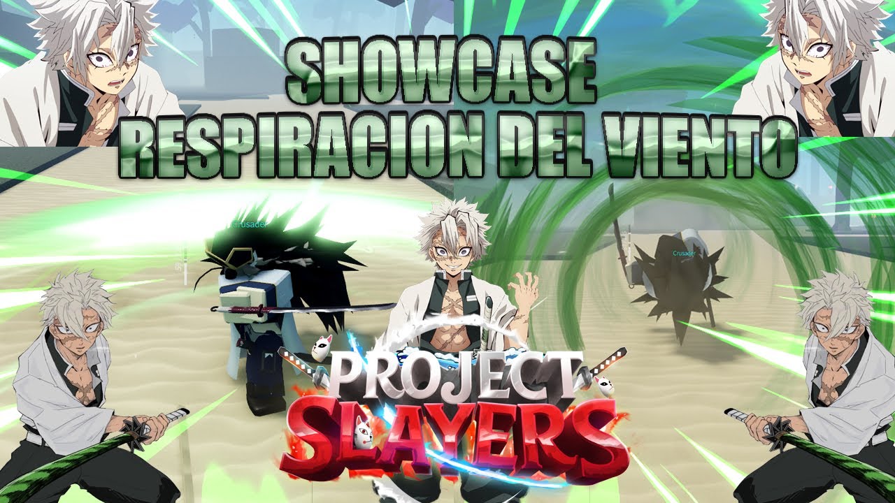 LA MEJOR RESPIRACION DEL PRIMER MUNDO EN PROJECT SLAYERS | SHOWCASE ...