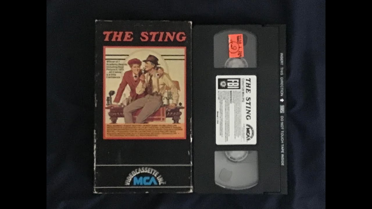 Opening & Closing to The Sting 1980 VHS [MCA Videocassette, Inc.] - YouTube