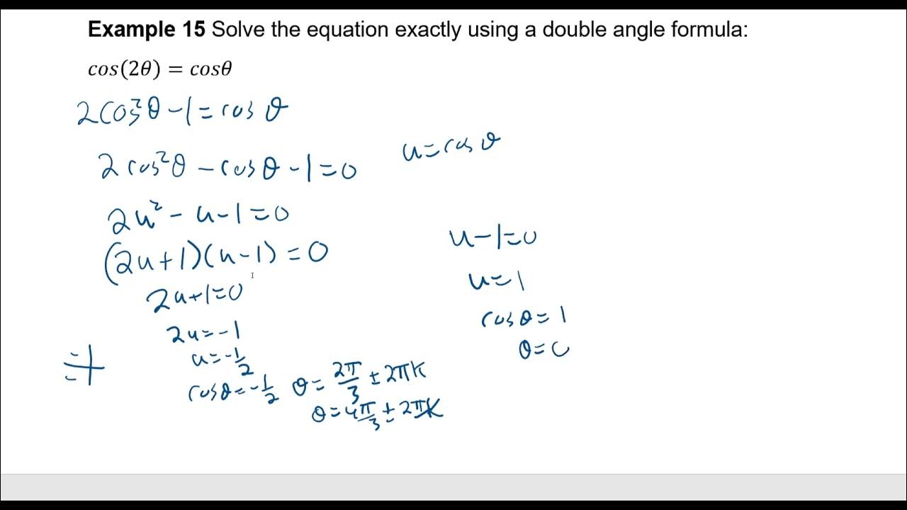 Solving Trig Equations Using Identities - YouTube