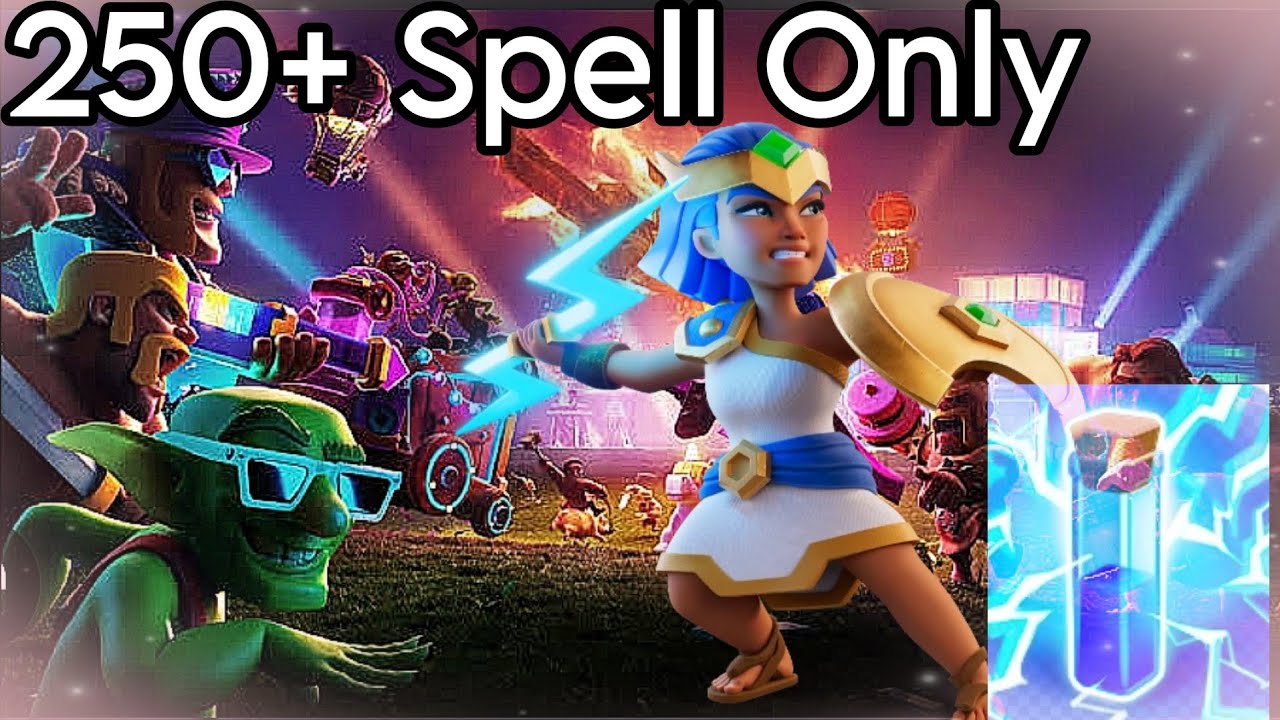 MAXED ELECTRIC SPELL V/S GOBLIN HARDER BASE 🥵 - YouTube