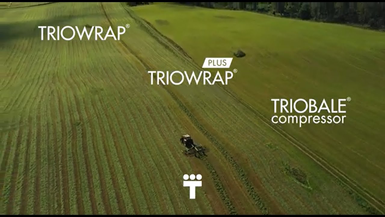 Triowrap, Triowrap plus, TrioBaleCompressor (SE) - YouTube