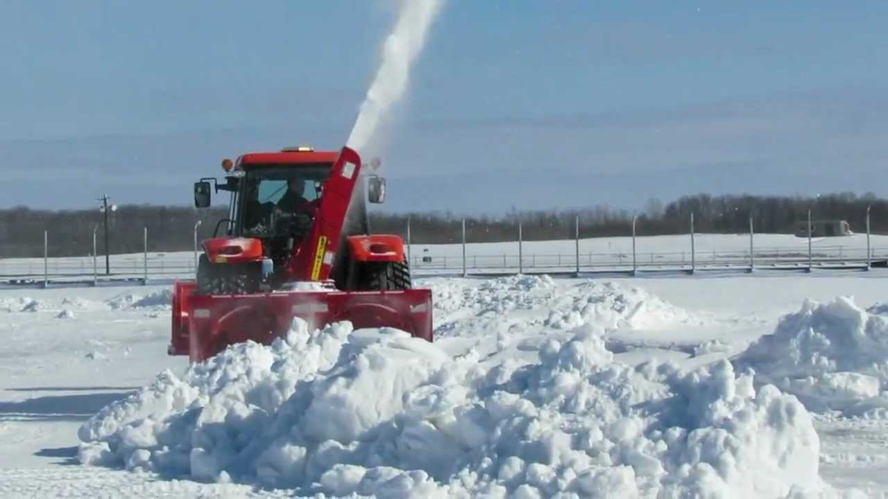 Agrimetal - Twin Max Snow Blower - YouTube