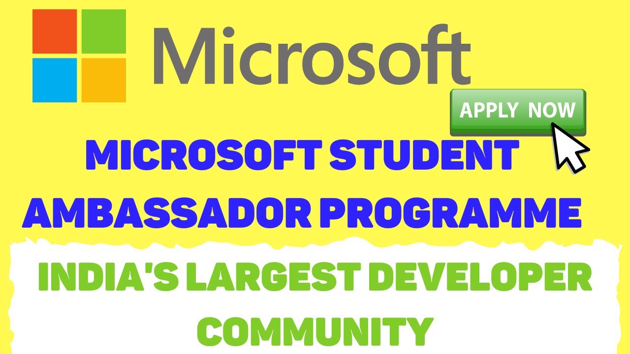 📌Microsoft Learn Student Ambassador Programme| Get Microsoft Swags ...