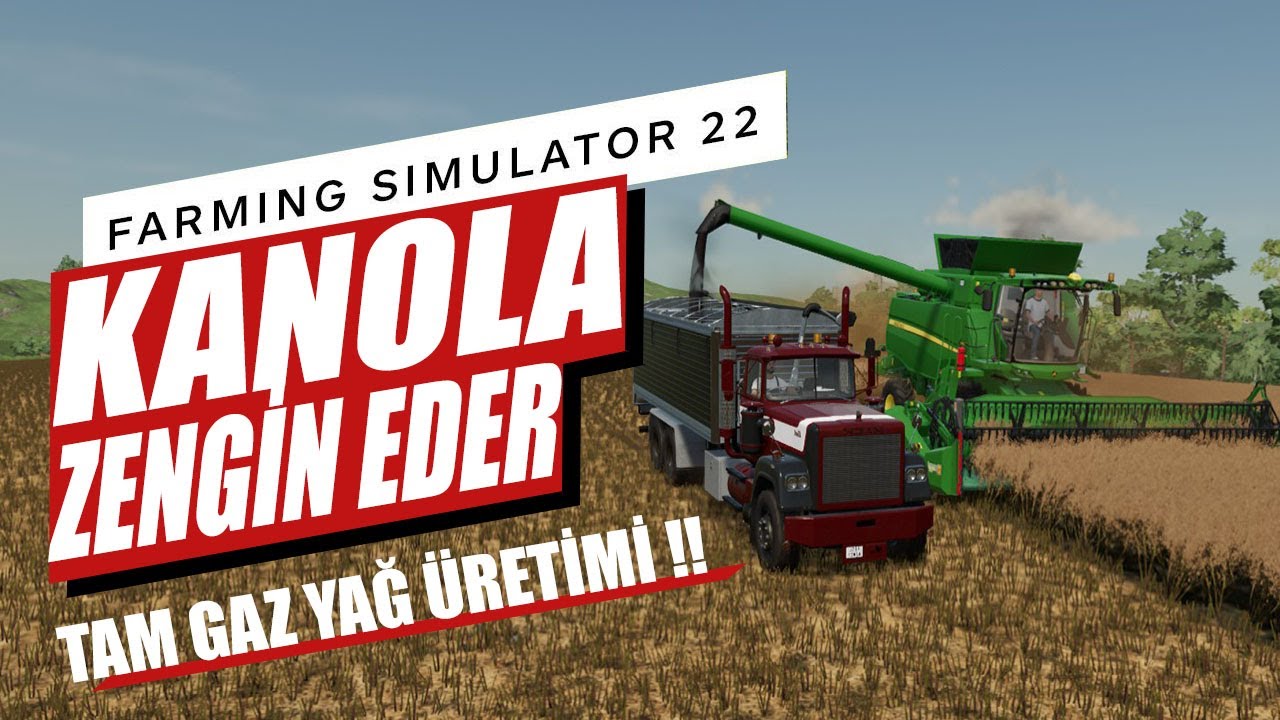 KANOLA YAĞI ÜRETMENİN ÖNEMİ !! | Farming Simulator 22 | #6 - YouTube