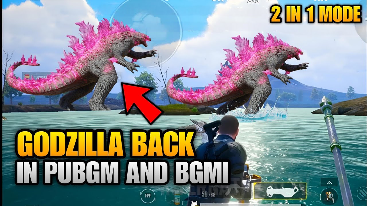 GODZILLA MODE BACK IN PUBG MOBILE AND BGMI | PUBG MOBILE 3.2 UPDATE ...
