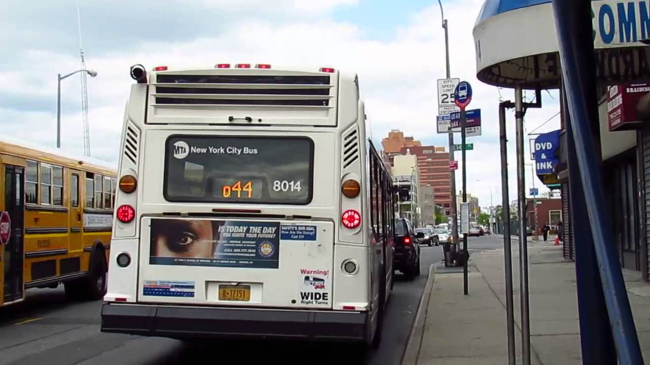 MTA New York City Bus: 2011 Nova Bus LFS #8014 on the Q44 Limited Bus ...