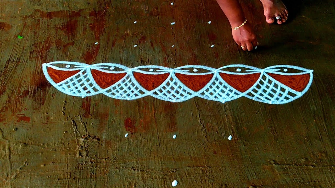 Karthigai deepam aduku vilakku kolam🌹7X1Deepam muggulu🌹Kuthu vilakku ...