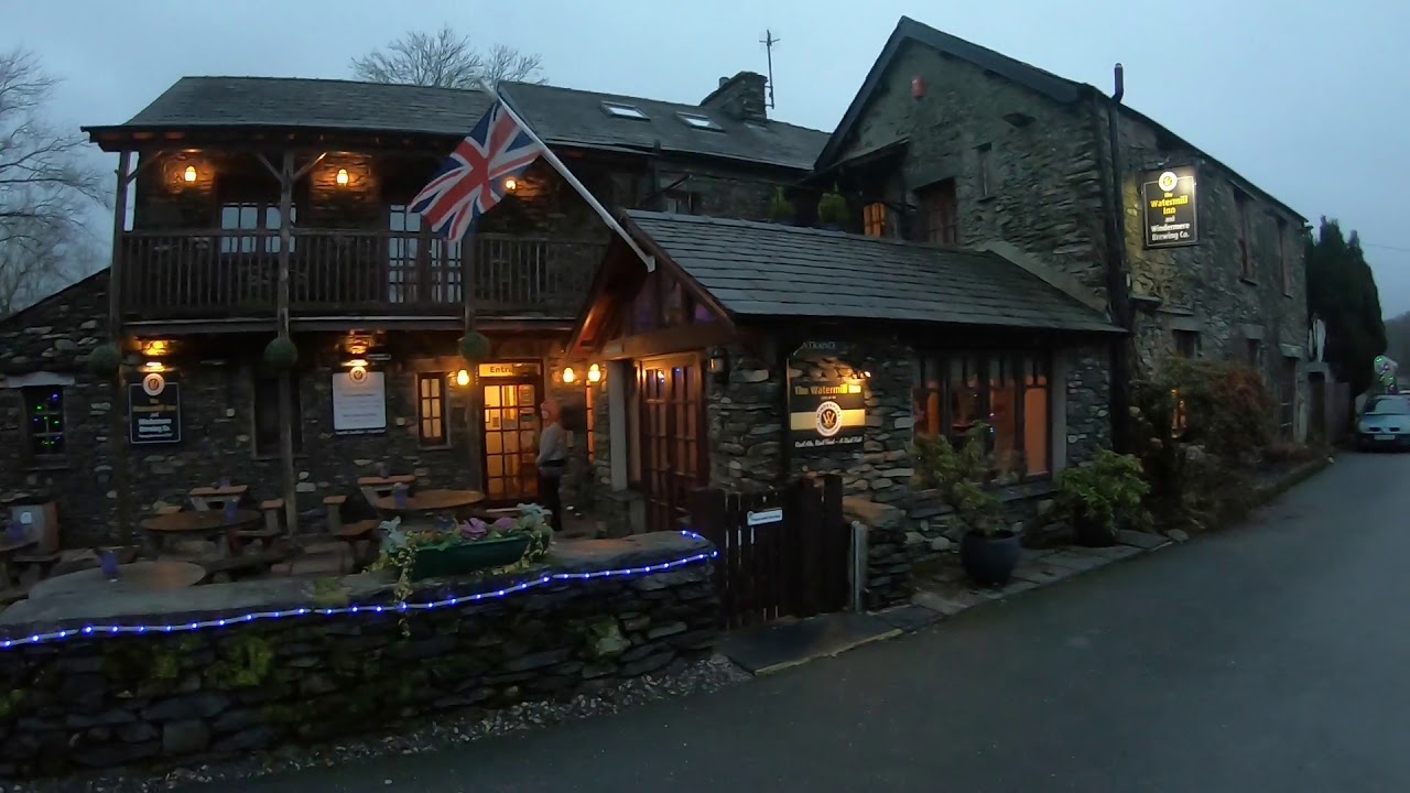 UK Lakes - Ings - Watermill Inn and Brewery - YouTube