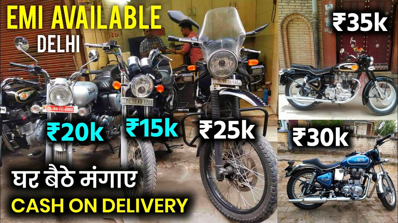 Second Hand Bullets Under ₹25-50k | Cheapest Bullet Bike In Delhi ...