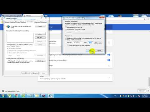 how to enable or disable or obtain proxy on your computer