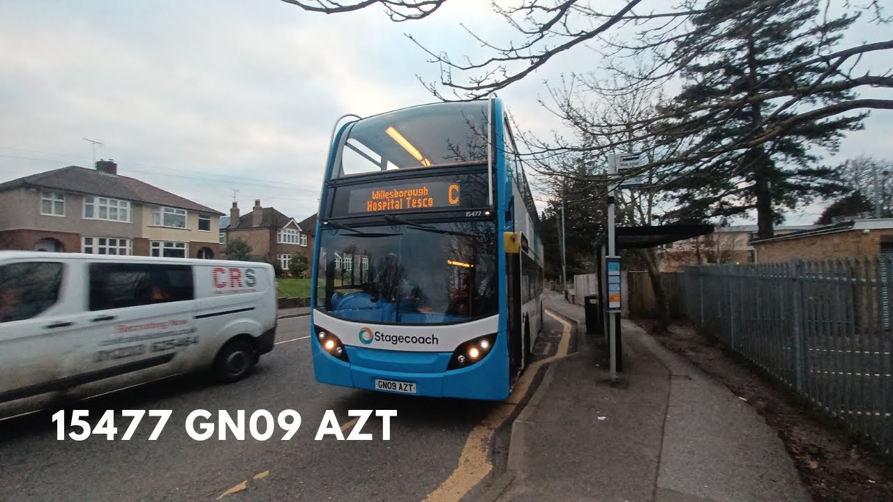 Amazing ZF! Stagecoach SE Scania ADL Enviro400 15477 - GN09 AZT - YouTube