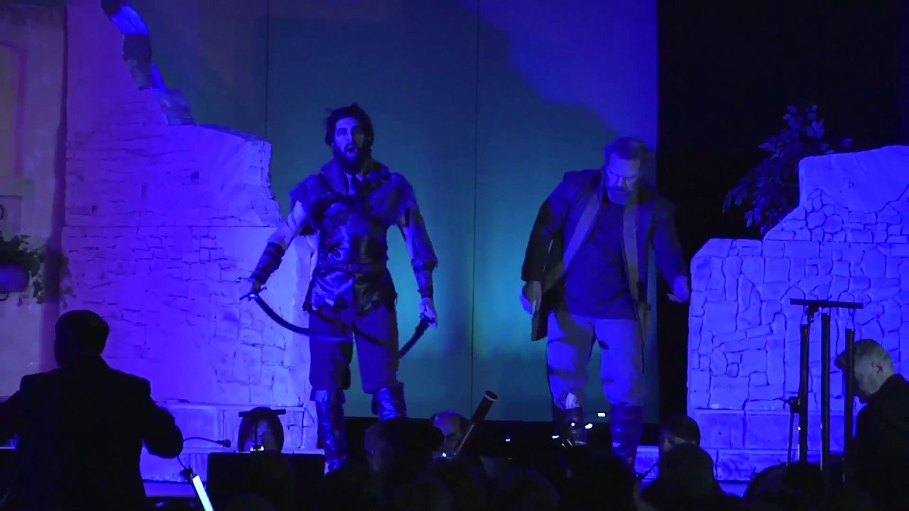 Tyler Putnam - Sparafucile / Rigoletto duet with Daniel Scofield - YouTube