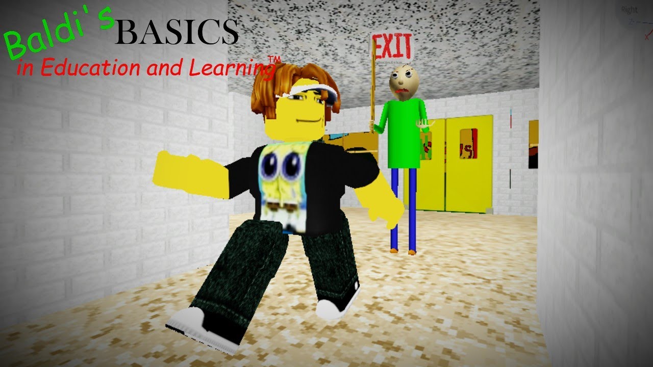 o melhor jogo de baldis basics / baldi frenzy - YouTube