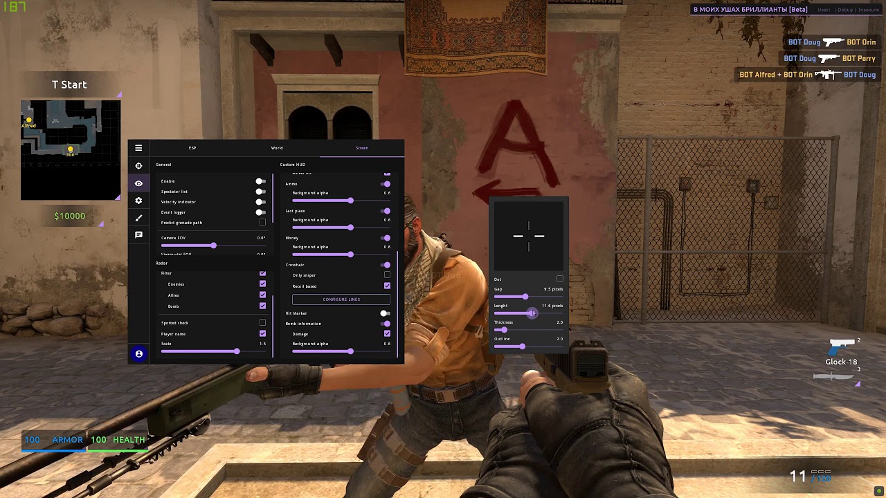 custom hud - YouTube