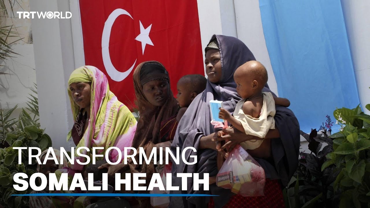 Türkiye aids Somalia's health crisis with training hospital - YouTube