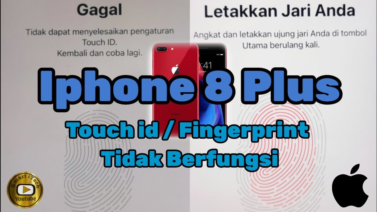 iphone 8 plus Touch id dan Fingerprint problem not working (short ...
