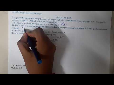 GATE CSE 2007 Q ||Algorithms || GATE Insights Version: CSE - YouTube