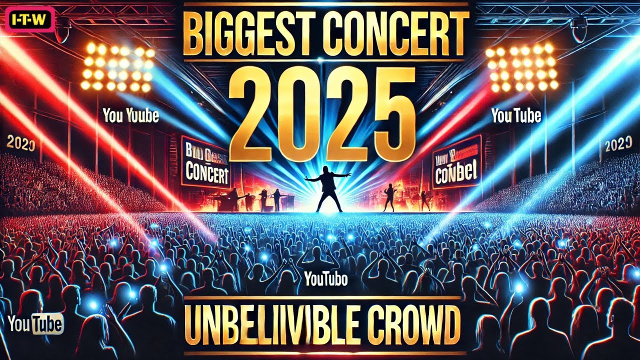 BIGGEST CONCERT 2025 | WORLD RECORD CROWD! 🌎 - YouTube