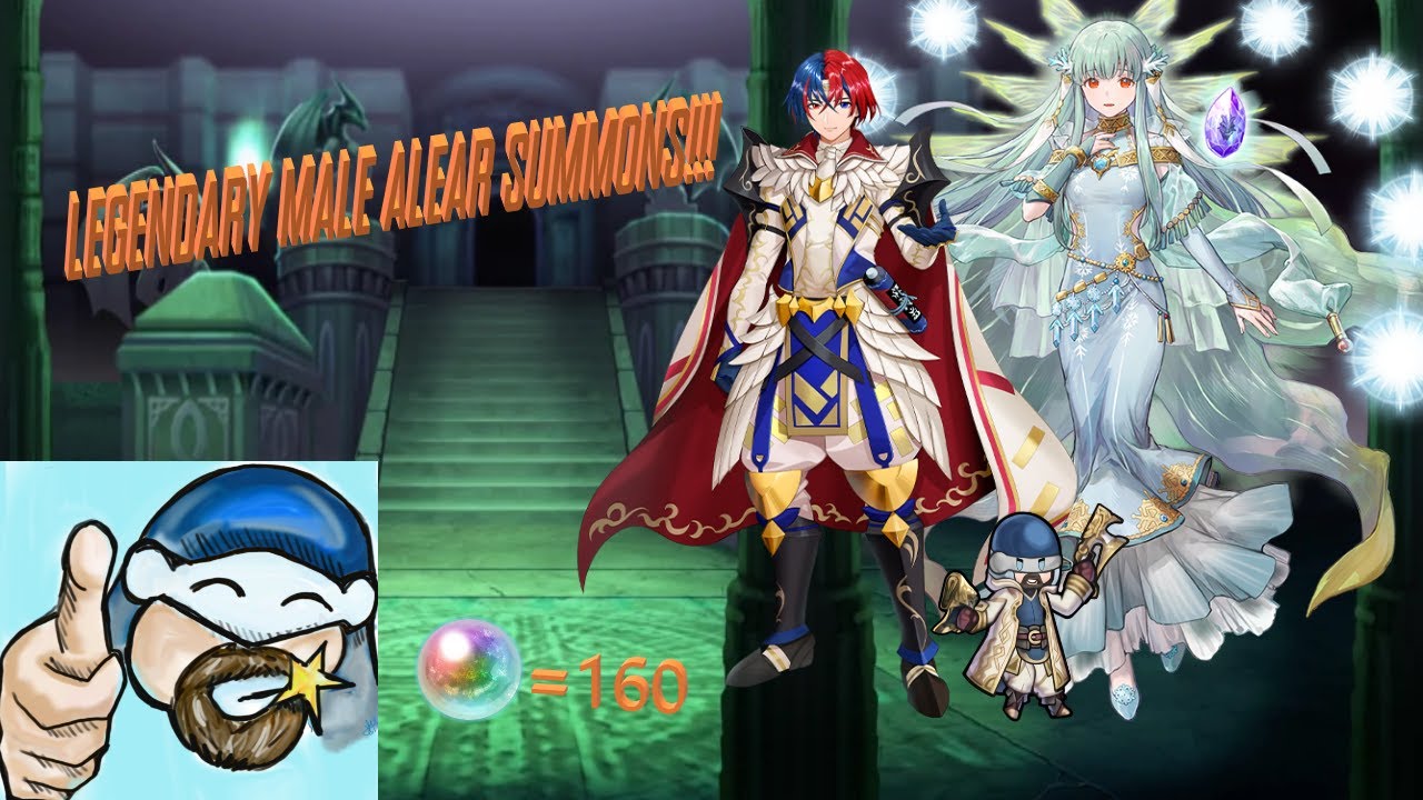 160 Legendary Male Alear Summons!!! - YouTube