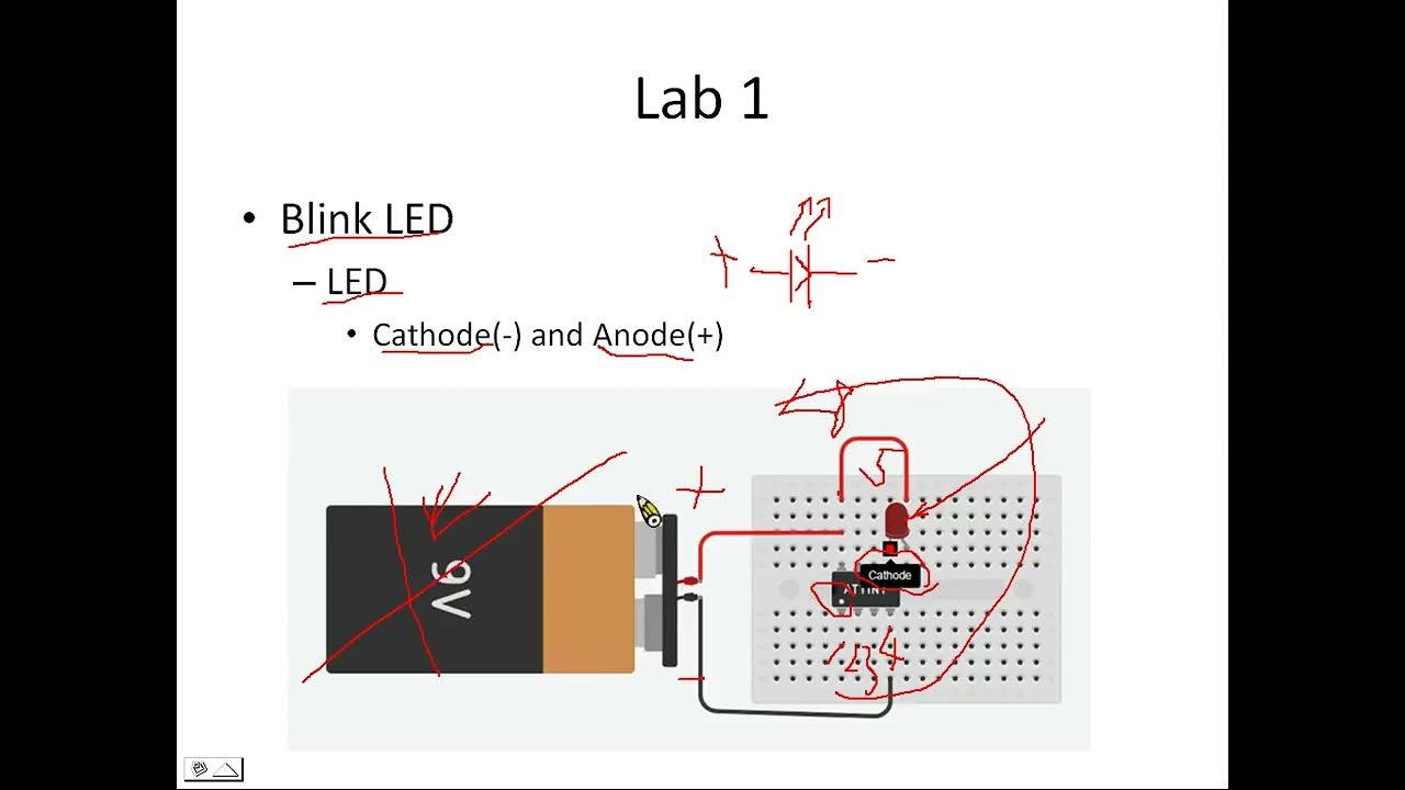 Basic ATtiny85 Experiments by Using Tinkercad - YouTube