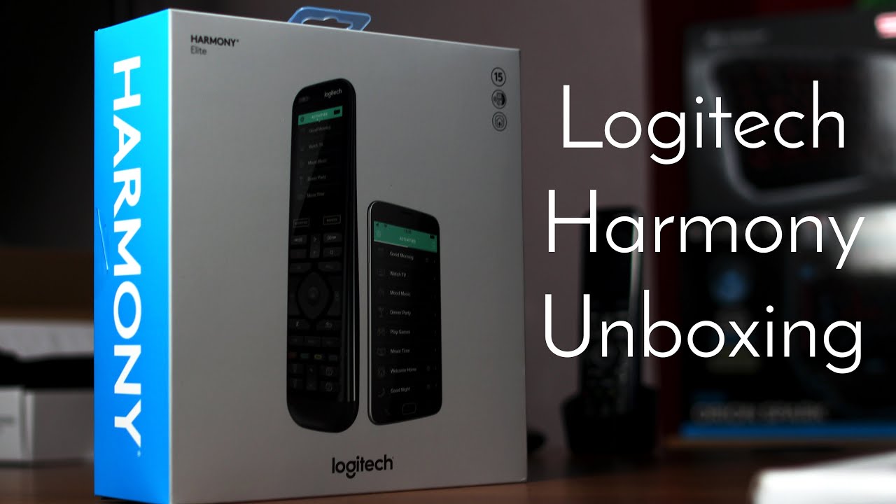 Logitech Harmony Elite Unboxing | German [4K] - YouTube