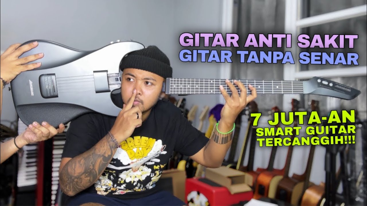 Gitar Anti Sakit! Gitar Tanpa Senar! Gitar Masa Depan | Review Smart ...