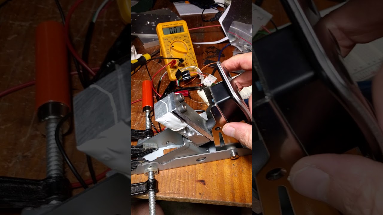 Logitech G27 load cell brake mod - YouTube