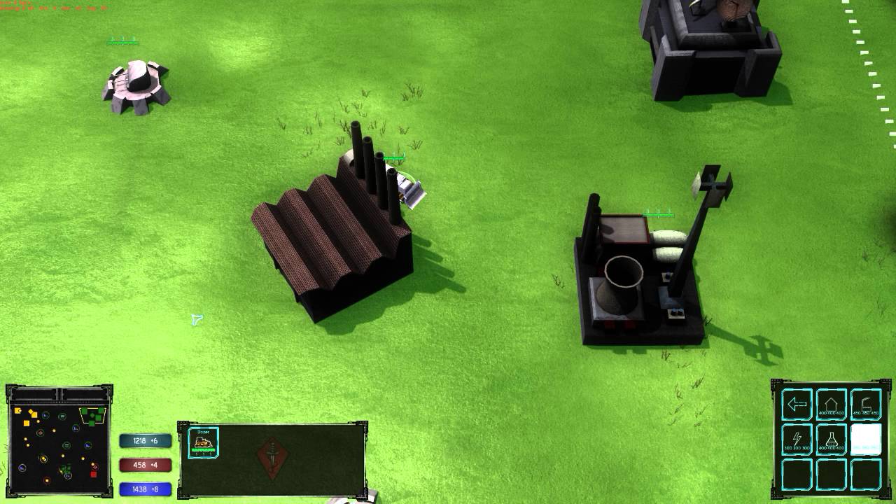 AoG RTS 10 min short Gameplay vs AI (2vs2) Alpha 2.5 - YouTube