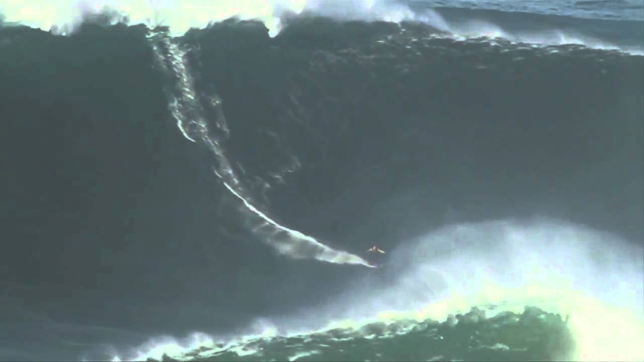 Garrett McNamara Surfs 90 Foot Wave (Music by MONTË MAR) - YouTube