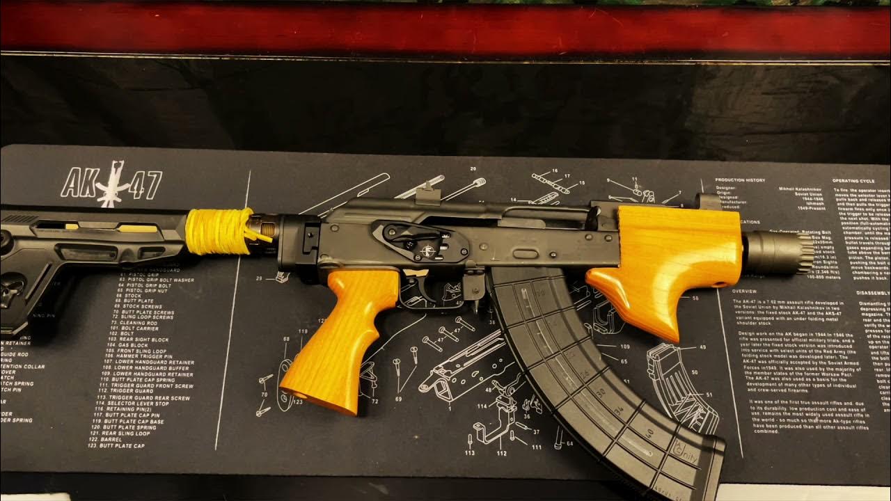 My Micro Draco Binary Trigger Upgrade Installed at Arrowhead Pawn and Gun - YouTube